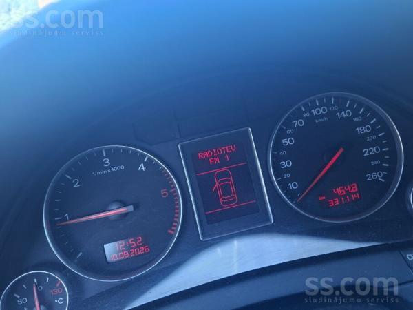 Pelēks Audi A4 2002 Gulbene, ar dzinēja tilpumu 1.90 L un nobraukumu 331 tūkst. km par 2000 €, foto 5 vietnē AUTOMOTO.COM.LV