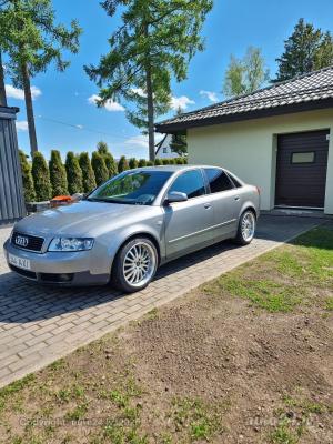 Grey Audi A4 2002 in Tallinn, with an engine capacity of 2.50 L and mileage of 0 thousand km for 1190 €, photo 3 on AUTOMOTO.COM.LV