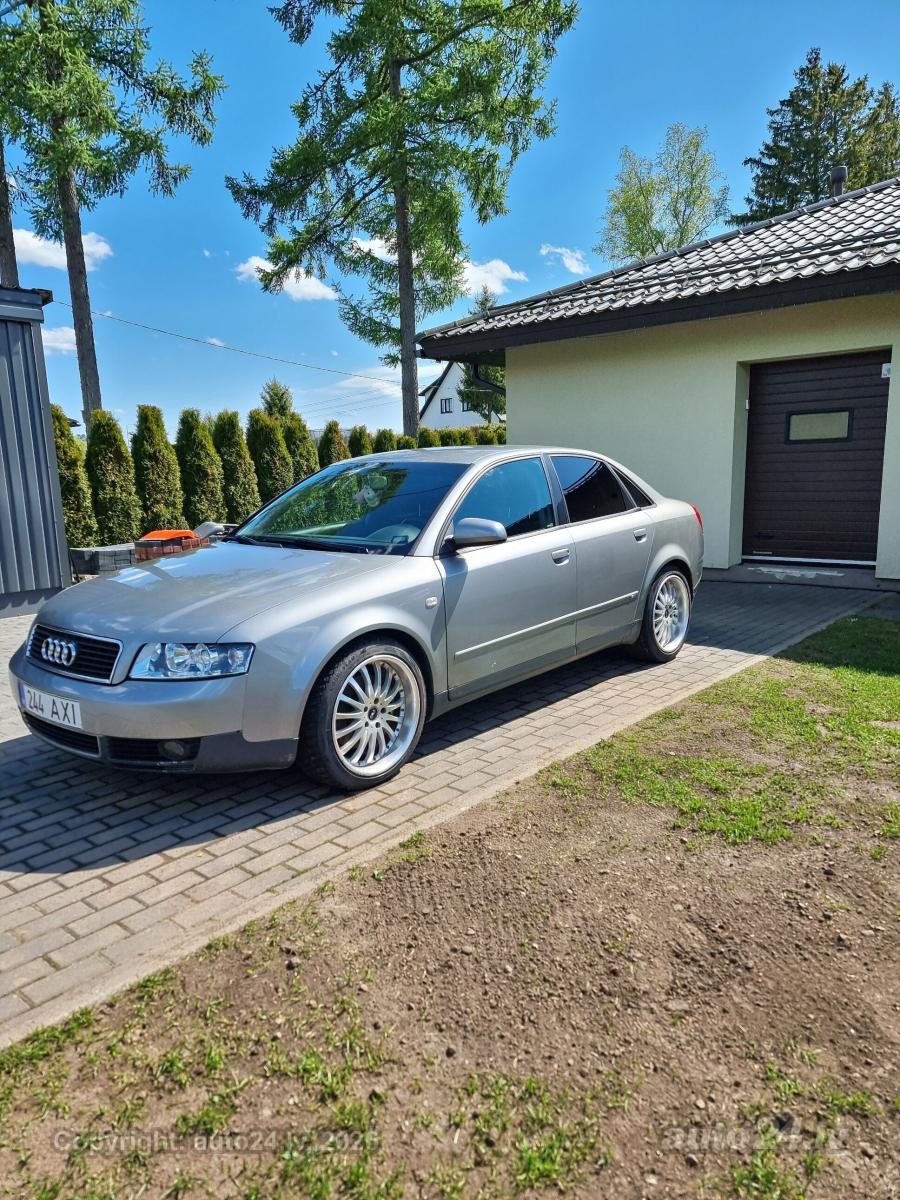 Grey Audi A4 2002 in Tallinn, with an engine capacity of 2.50 L and mileage of 0 thousand km for 1190 €, photo 3 on AUTOMOTO.COM.LV