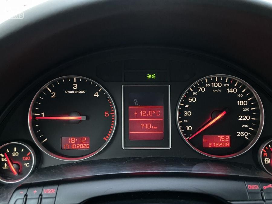 Серый Ауди А4 2002 в Алитус, объемом двигателя 1.90 л и пробегом 272 тыс. км за 650 €, фото 18 на AUTOMOTO.COM.LV