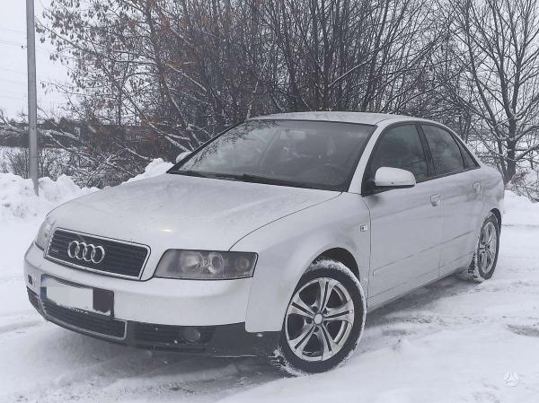 Grey Audi A4 2003 in Raseiniai, with an engine capacity of 1.90 L and mileage of 248 thousand km for 1450 €, photo 4 on AUTOMOTO.COM.LV