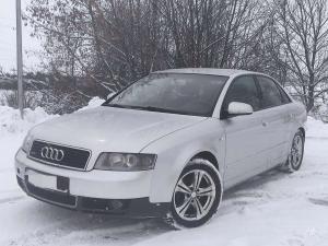 Grey Audi A4 2003 in Raseiniai, with an engine capacity of 1.90 L and mileage of 248 thousand km for 1450 €, photo 4 on AUTOMOTO.COM.LV