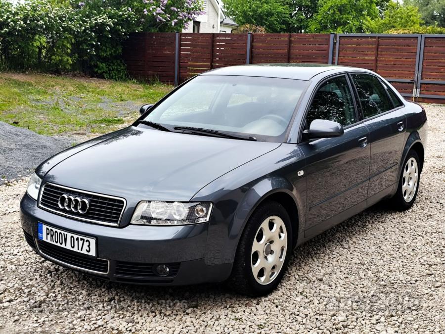Grey Audi A4 2003 in Viljandi, with an engine capacity of 1.90 L and mileage of 239 thousand km for 3990 €, photo 1 on AUTOMOTO.COM.LV