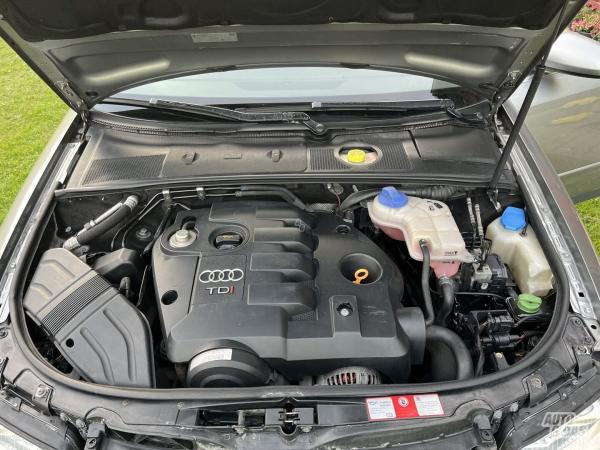 Grey Audi A4 2003 in Ignalina, with an engine capacity of 1.90 L and mileage of 333 thousand km for 2250 €, photo 7 on AUTOMOTO.COM.LV