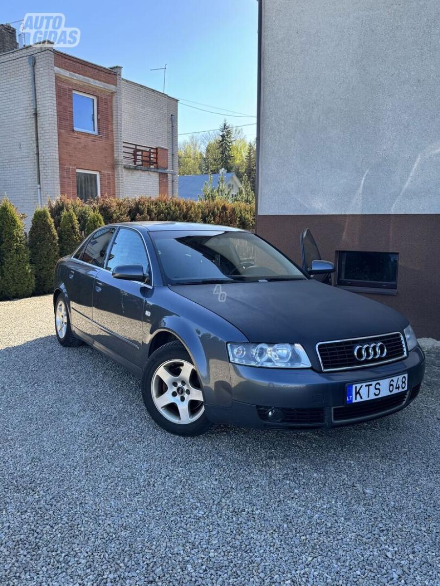 Grey Audi A4 2003 in Vilnius, with an engine capacity of 1.90 L and mileage of 354 thousand km for 2000 €, photo 1 on AUTOMOTO.COM.LV