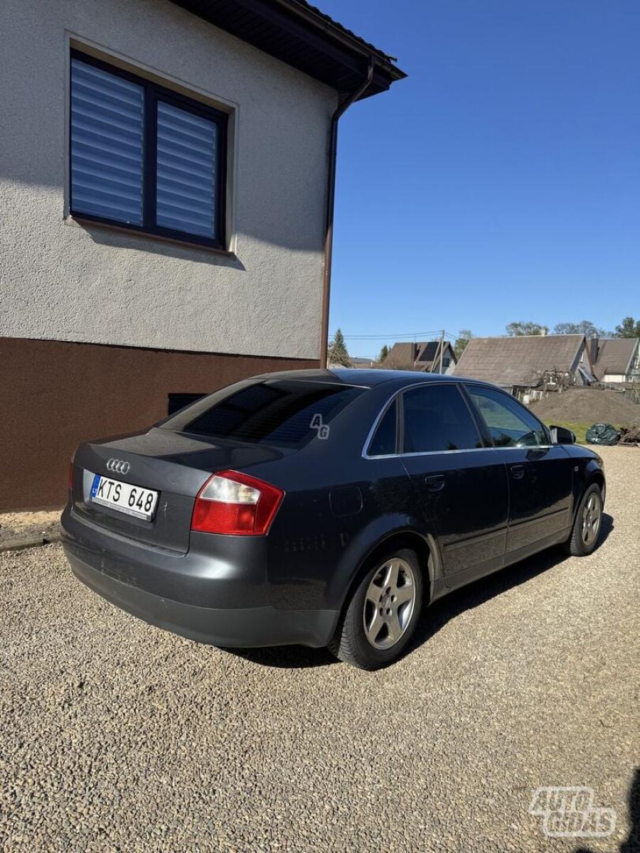 Grey Audi A4 2003 in Vilnius, with an engine capacity of 1.90 L and mileage of 354 thousand km for 2000 €, photo 3 on AUTOMOTO.COM.LV