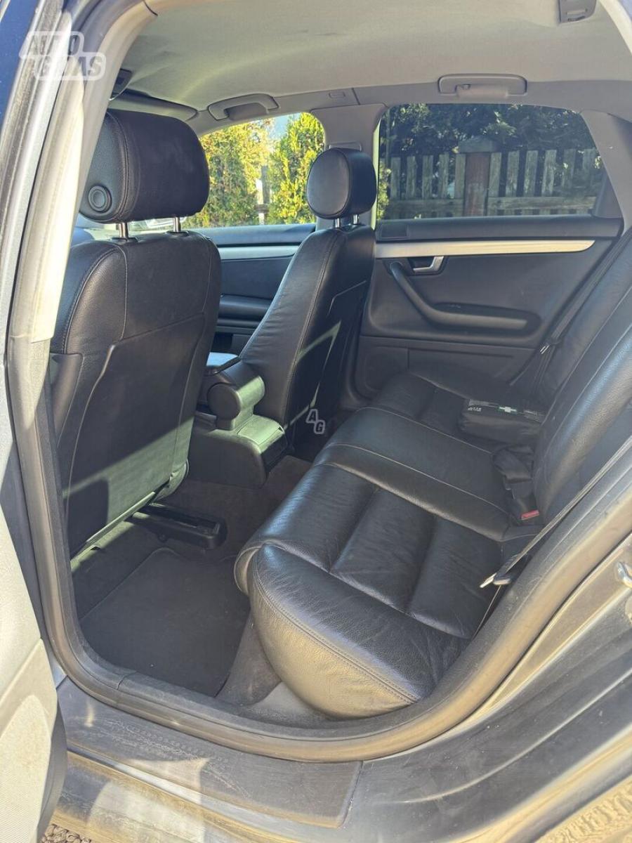 Grey Audi A4 2003 in Vilnius, with an engine capacity of 1.90 L and mileage of 354 thousand km for 2000 €, photo 7 on AUTOMOTO.COM.LV
