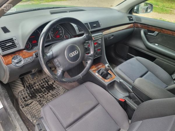 Grey Audi A4 2003 in Kaunas, with an engine capacity of 1.90 L and mileage of 304 thousand km for 1350 €, photo 6 on AUTOMOTO.COM.LV