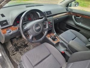Grey Audi A4 2003 in Kaunas, with an engine capacity of 1.90 L and mileage of 304 thousand km for 1350 €, photo 7 on AUTOMOTO.COM.LV
