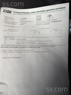 Серый Ауди А4 2003 в Рига, объемом двигателя 1.90 л и пробегом 300 тыс. км за 1650 €, фото 9 на AUTOMOTO.COM.LV