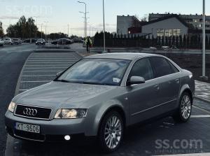 Pelēks Audi A4 2003 Jelgava, ar dzinēja tilpumu 2.50 L un nobraukumu 434 tūkst. km par 1700 €, foto 4 vietnē AUTOMOTO.COM.LV