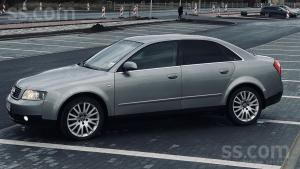 Pelēks Audi A4 2003 Jelgava, ar dzinēja tilpumu 2.50 L un nobraukumu 434 tūkst. km par 1700 €, foto 5 vietnē AUTOMOTO.COM.LV
