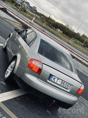 Pelēks Audi A4 2003 Jelgava, ar dzinēja tilpumu 2.50 L un nobraukumu 434 tūkst. km par 1700 €, foto 6 vietnē AUTOMOTO.COM.LV