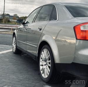 Pelēks Audi A4 2003 Jelgava, ar dzinēja tilpumu 2.50 L un nobraukumu 434 tūkst. km par 1700 €, foto 7 vietnē AUTOMOTO.COM.LV