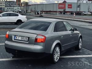 Pelēks Audi A4 2003 Jelgava, ar dzinēja tilpumu 2.50 L un nobraukumu 434 tūkst. km par 1700 €, foto 8 vietnē AUTOMOTO.COM.LV