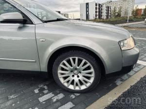 Pelēks Audi A4 2003 Jelgava, ar dzinēja tilpumu 2.50 L un nobraukumu 434 tūkst. km par 1700 €, foto 14 vietnē AUTOMOTO.COM.LV
