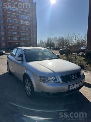 Grey Audi A4 2003 in Daugavpils, with an engine capacity of 1.90 L and mileage of 350 thousand km for 2050 €, photo  on AUTOMOTO.COM.LV