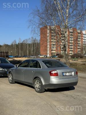 Pelēks Audi A4 2003 Daugavpils, ar dzinēja tilpumu 1.90 L un nobraukumu 350 tūkst. km par 2050 €, foto 4 vietnē AUTOMOTO.COM.LV