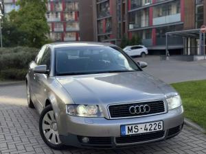 Grey Audi A4 2003 in Riga, with an engine capacity of 1.60 L and mileage of 310 thousand km for 990 €, photo  on AUTOMOTO.COM.LV