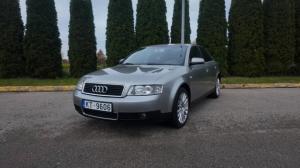 Grey Audi A4 2003 in Riga, with an engine capacity of 2.50 L and mileage of 435 thousand km for 2600 €, photo 4 on AUTOMOTO.COM.LV