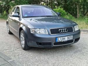 Pelēks Audi A4 2003 Viļņa, ar dzinēja tilpumu 1.90 L un nobraukumu 387 tūkst. km par 1750 €, foto 4 vietnē AUTOMOTO.COM.LV