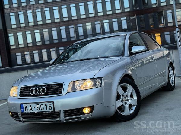 Pelēks Audi A4 2003 Rīga, ar dzinēja tilpumu 1.80 L un nobraukumu 285 tūkst. km par 1500 €, foto 1 vietnē AUTOMOTO.COM.LV
