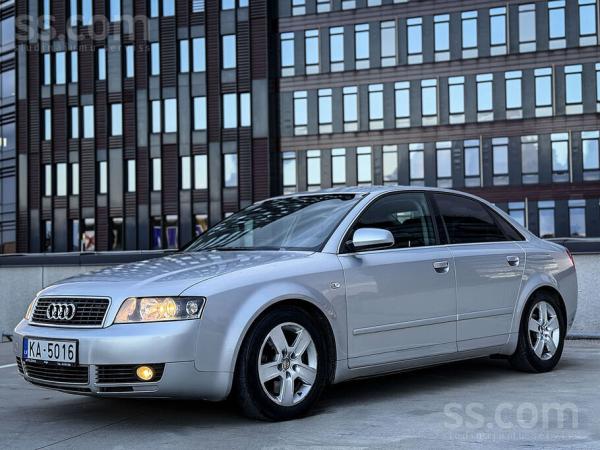 Pelēks Audi A4 2003 Rīga, ar dzinēja tilpumu 1.80 L un nobraukumu 285 tūkst. km par 1500 €, foto 2 vietnē AUTOMOTO.COM.LV