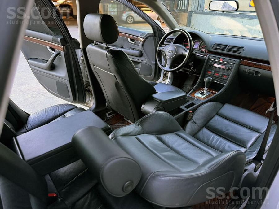 Серый Ауди А4 2003 в Рига, объемом двигателя 1.80 л и пробегом 285 тыс. км за 1500 €, фото 10 на AUTOMOTO.COM.LV