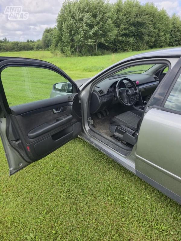 Pelēks Audi A4 2003 Skuodas, ar dzinēja tilpumu 1.90 L un nobraukumu 350 tūkst. km par 1800 €, foto 6 vietnē AUTOMOTO.COM.LV