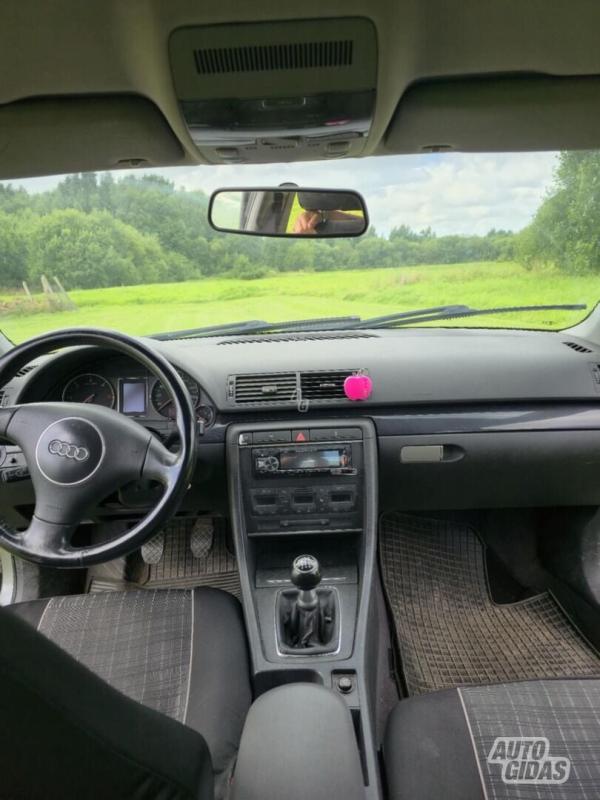 Pelēks Audi A4 2003 Skuodas, ar dzinēja tilpumu 1.90 L un nobraukumu 350 tūkst. km par 1800 €, foto 7 vietnē AUTOMOTO.COM.LV