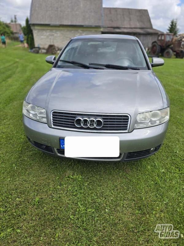 Pelēks Audi A4 2003 Skuodas, ar dzinēja tilpumu 1.90 L un nobraukumu 350 tūkst. km par 1800 €, foto 8 vietnē AUTOMOTO.COM.LV