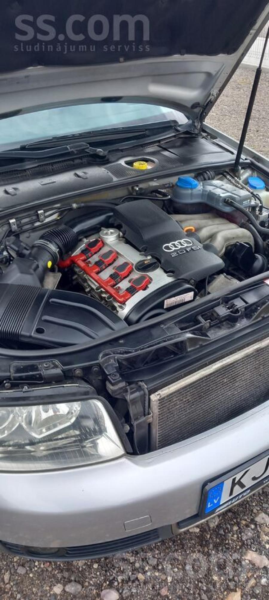 Pelēks Audi A4 2003 Cēsis, ar dzinēja tilpumu 2.00 L un nobraukumu 191 tūkst. km par 2950 €, foto 7 vietnē AUTOMOTO.COM.LV