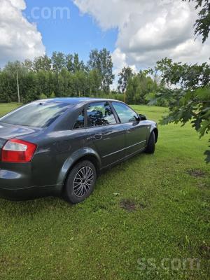 Grey Audi A4 2003 in Bauska, with an engine capacity of 1.90 L and mileage of 0 thousand km for 900 €, photo 12 on AUTOMOTO.COM.LV