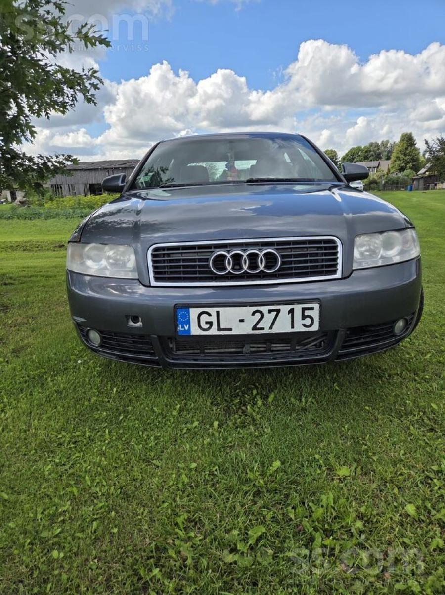 Grey Audi A4 2003 in Bauska, with an engine capacity of 1.90 L and mileage of 0 thousand km for 900 €, photo 15 on AUTOMOTO.COM.LV