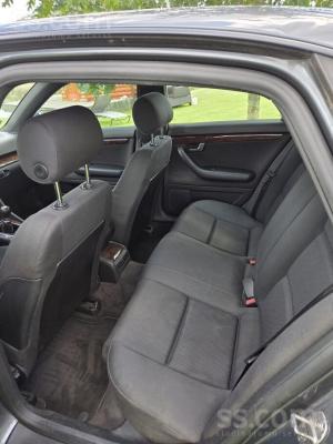 Grey Audi A4 2003 in Bauska, with an engine capacity of 1.90 L and mileage of 0 thousand km for 900 €, photo 16 on AUTOMOTO.COM.LV