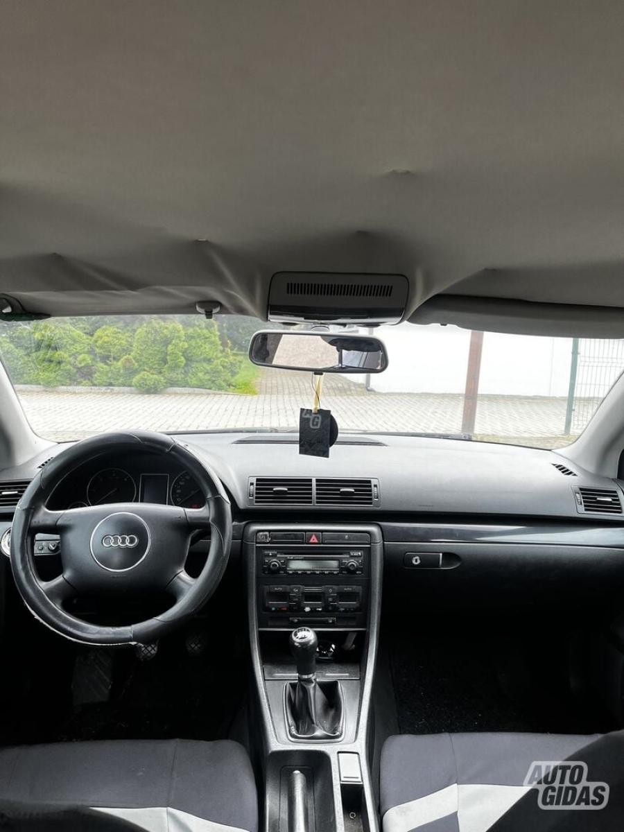 Pelēks Audi A4 2003 Telšiai, ar dzinēja tilpumu 1.90 L un nobraukumu 424 tūkst. km par 1500 €, foto 13 vietnē AUTOMOTO.COM.LV