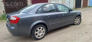 Grey Audi A4 2003 in Daugavpils, with an engine capacity of 1.90 L and mileage of 345 thousand km for 1600 €, photo 7 on AUTOMOTO.COM.LV