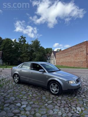 Pelēks Audi A4 2003 Kuldīga, ar dzinēja tilpumu 1.90 L un nobraukumu 375 tūkst. km par 1300 €, foto 3 vietnē AUTOMOTO.COM.LV