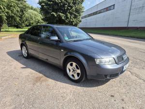 Grey Audi A4 2003 in Marijampole, with an engine capacity of 1.98 L and mileage of 221 thousand km for 1450 €, photo 4 on AUTOMOTO.COM.LV