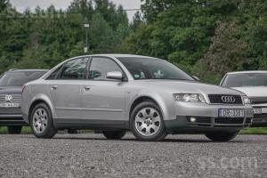 Grey Audi A4 2003 in Riga, with an engine capacity of 2.00 L and mileage of 297 thousand km for 2590 €, photo 3 on AUTOMOTO.COM.LV