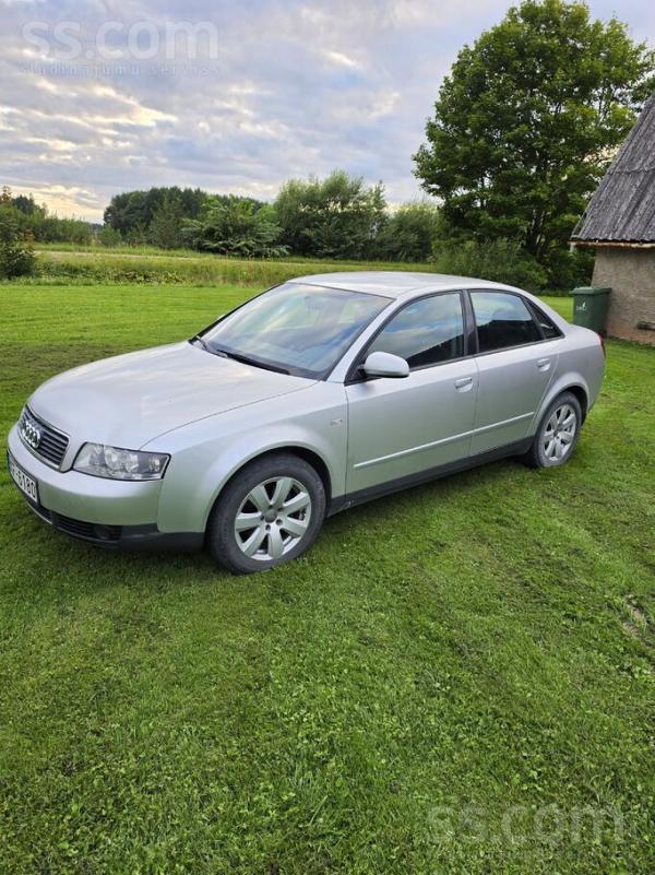 Grey Audi A4 2003 in Valka, with an engine capacity of 1.90 L and mileage of 412 thousand km for 1900 €, photo 2 on AUTOMOTO.COM.LV