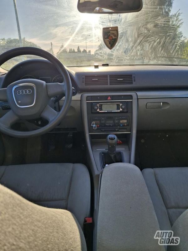 Grey Audi A4 2003 in Kaisiadorys, with an engine capacity of 1.90 L and mileage of 233 thousand km for 1100 €, photo 6 on AUTOMOTO.COM.LV