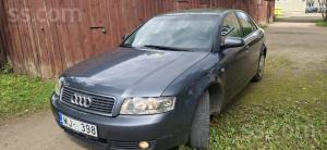 Pelēks Audi A4 2003 Daugavpils, ar dzinēja tilpumu 1.90 L un nobraukumu 300 tūkst. km par 950 €, foto 4 vietnē AUTOMOTO.COM.LV