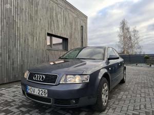 Pelēks Audi A4 2003 Klaipėda, ar dzinēja tilpumu 1.90 L un nobraukumu 398 tūkst. km par 1499 €, foto 3 vietnē AUTOMOTO.COM.LV