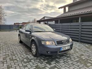 Pelēks Audi A4 2003 Klaipėda, ar dzinēja tilpumu 1.90 L un nobraukumu 398 tūkst. km par 1499 €, foto 4 vietnē AUTOMOTO.COM.LV
