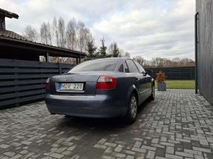 Pelēks Audi A4 2003 Klaipėda, ar dzinēja tilpumu 1.90 L un nobraukumu 398 tūkst. km par 1499 €, foto 7 vietnē AUTOMOTO.COM.LV