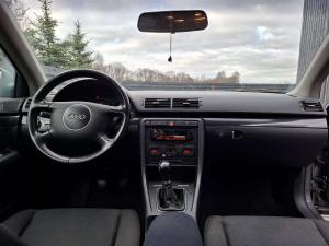 Pelēks Audi A4 2003 Klaipėda, ar dzinēja tilpumu 1.90 L un nobraukumu 398 tūkst. km par 1499 €, foto 9 vietnē AUTOMOTO.COM.LV