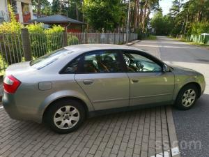 Grey Audi A4 2003 in Jurmala, with an engine capacity of 1.90 L and mileage of 420 thousand km for 550 €, photo 4 on AUTOMOTO.COM.LV