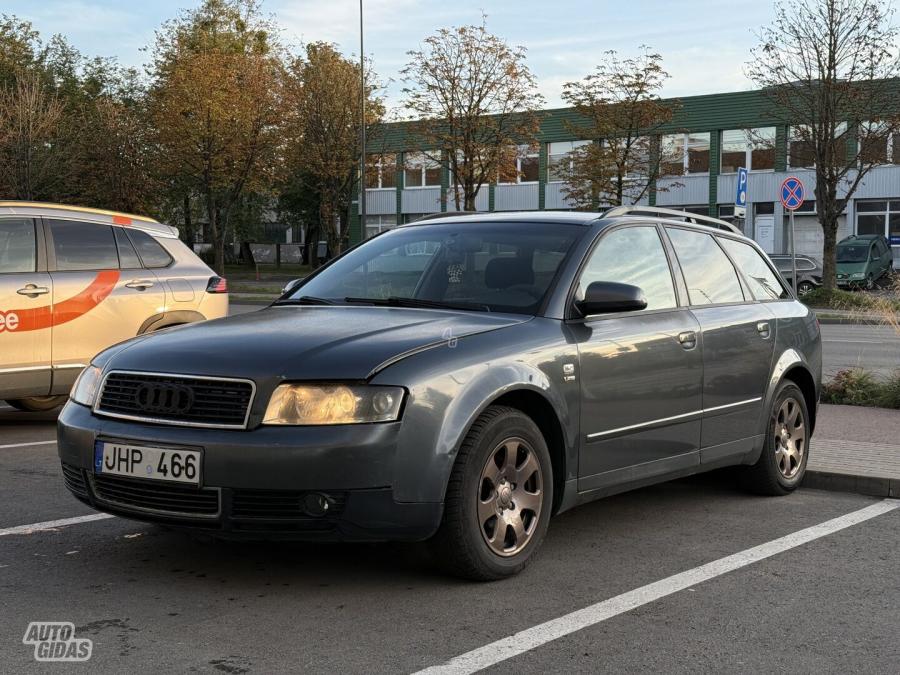 Grey Audi A4 2003 in Kaunas, with an engine capacity of 1.90 L and mileage of 346 thousand km for 850 €, photo 3 on AUTOMOTO.COM.LV