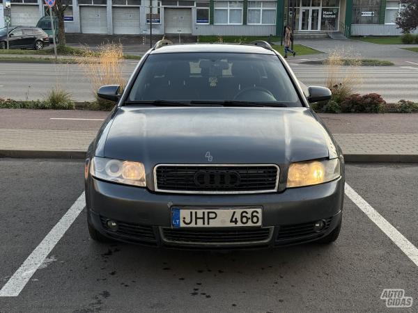 Pelēks Audi A4 2003 Kauņa, ar dzinēja tilpumu 1.90 L un nobraukumu 346 tūkst. km par 850 €, foto 6 vietnē AUTOMOTO.COM.LV